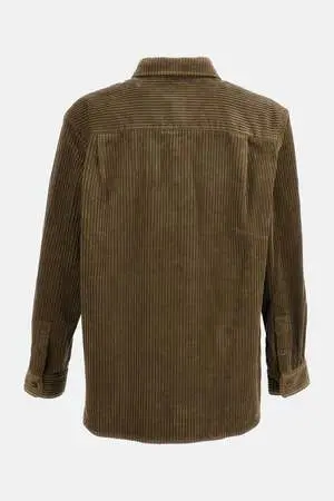 A.p.c. Sovracamicia Mateo Logo - Green