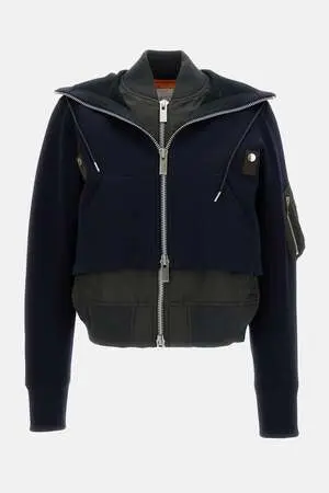 Sacai Hybrid Bomber Hoodie