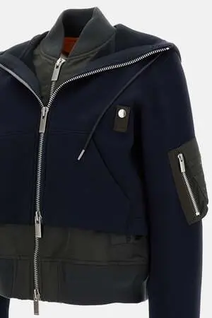 Sacai Hybrid Bomber Hoodie