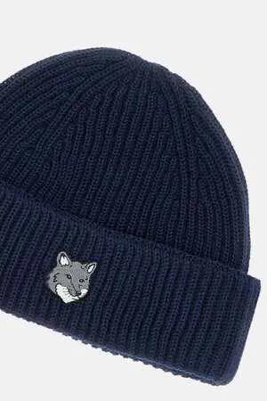 Maison Kitsuné Wool Beanie - Blu