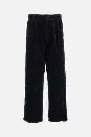 A.p.c. Ricky Ribbed Velvet Pants - Nero