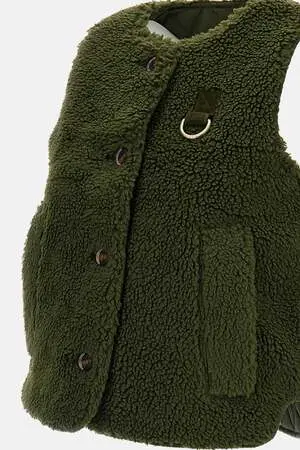 Barbour Bowes Fleece Vest - Verde