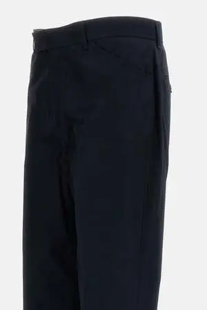 Thom Browne Flowing Cotton Gabardine Chino Pants