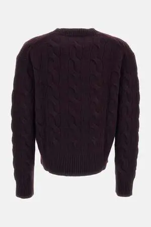 Polo Ralph Lauren Turtleneck-knit Pullover With Braids
