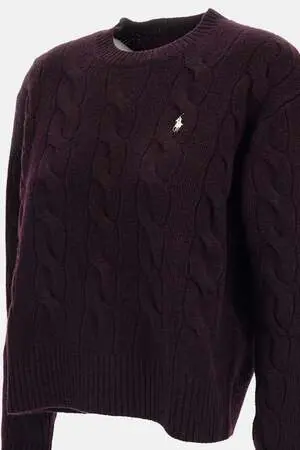 Polo Ralph Lauren Turtleneck-knit Pullover With Braids