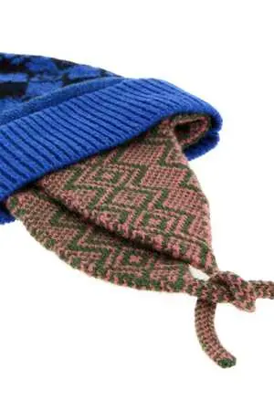 Dries Van Noten Embroidered Wool Marvin Beanie Hat