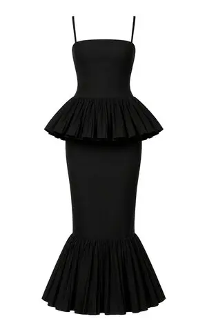 REDONDO BRAND Astoria Midi Dress - Black