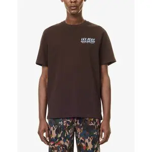 LES DEUX Record Cotton T-shirt