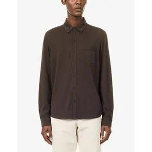 Paige Cosgrove Patch-pocket Cotton Shirt