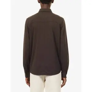 Paige Cosgrove Patch-pocket Cotton Shirt