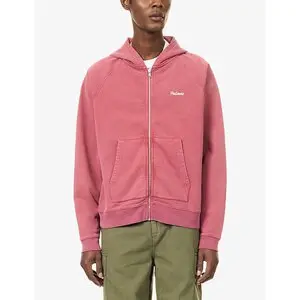 PALMES Brand-print Cotton Hoody