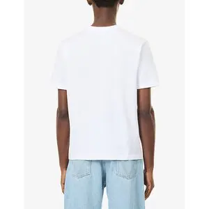 Bottega Veneta Brand-embroidered Cotton T-shirt