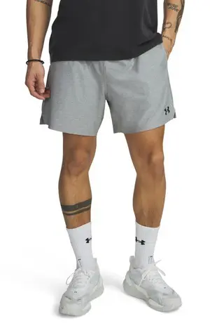 Under Armour Vanish Knit Heather Shorts - Mod Gray/black
