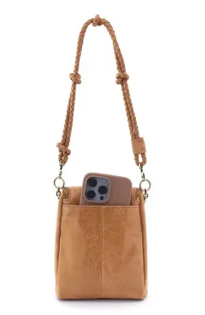 Hobo Fern Duo Leather Crossbody Bag - Whiskey