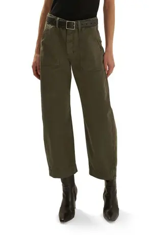 FAVORITE DAUGHTER The Major Wide Leg Crop Pants