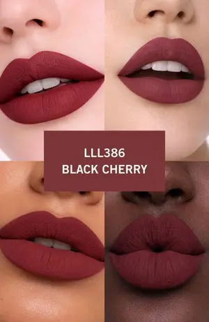 SIIA COSMETICS 3-pc. Change Agent Long-lasting Matte Liquid Lipstick Trio Set - Black Cherry