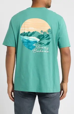 Tommy Bahama Golden Shores Graphic Tee