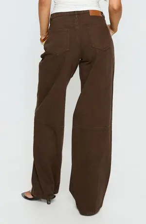 Princess Polly Lando Low Rise Straight Leg Jeans