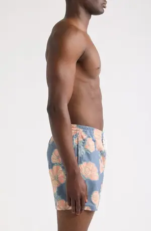 CHUBBIES The Great Grand Poppy 5.5-inch Swim Trunks - Navy