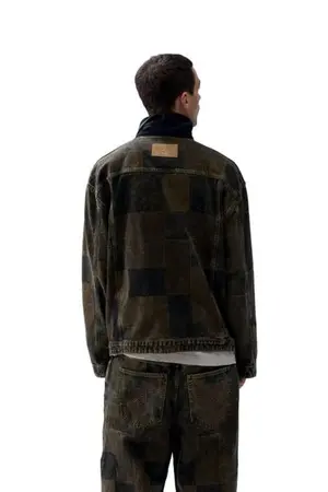 PCFG Colorblocked Denim Jacket