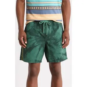 GOTCHA Cortez Print Drawstring Shorts