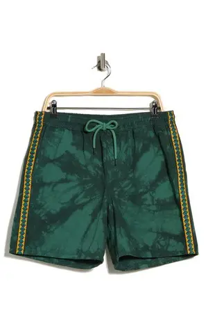 GOTCHA Cortez Print Drawstring Shorts