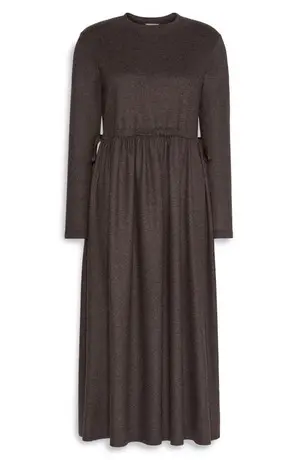 Max Mara Vettura Long Sleeve Midi Dress