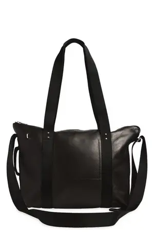 Rick Owens Trolley Leather Tote - Black