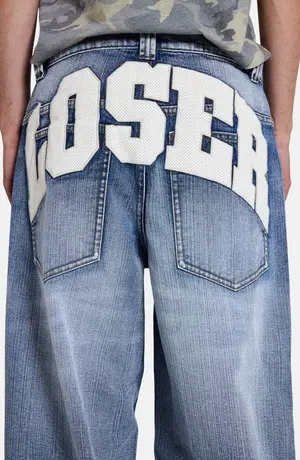 JADED LONDON Airtex Appliqué Colossus Jeans