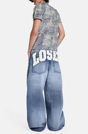 JADED LONDON Airtex Appliqué Colossus Jeans