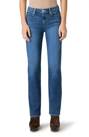 PAIGE PAIGE Mason Mid Rise Ankle Straight Leg Jeans