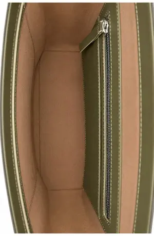 Écotorie Cotérie Clementine Leather Backpack - Dark Moss