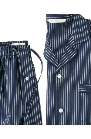 Mango Stripe Cotton Pajamas