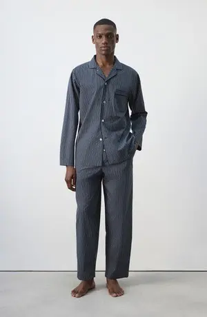 Mango Stripe Cotton Pajamas