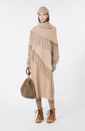 Max Mara Long Sleeve Knit Dress