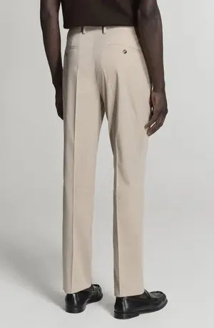 Mango Super Slim Fit Stretch Suit Pants