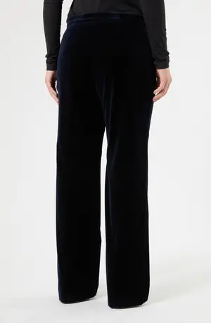 Marina Rinaldi Mitico Stretch Velvet Trousers