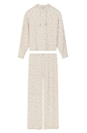 PJ Salvage Romantic Rose 2-piece Pajama Set