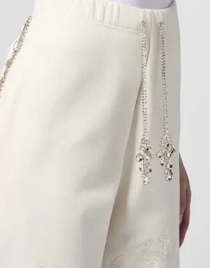 Philipp Plein Embellished Fleece Joggers