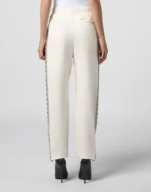 Philipp Plein Embellished Fleece Joggers