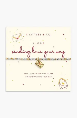 A LITTLES & CO Little Stories Sending Love Your Way' Bracelet
