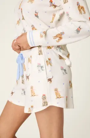 PJ Salvage Meet Me In Pawris Sleep Shorts