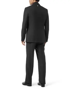 BILLIONAIRE Gessato Blazer - Black