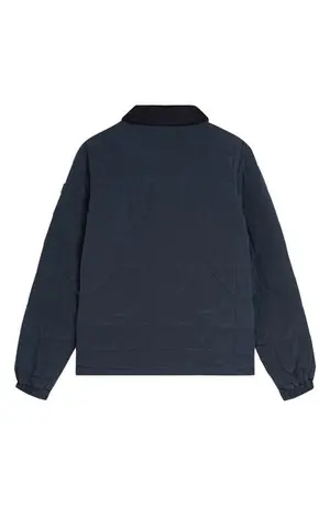 Scotch & Soda Quilted Jacket With Geometric Pattern