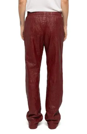 Zadig&Voltaire Pocha Crushed Lambskin Joggers