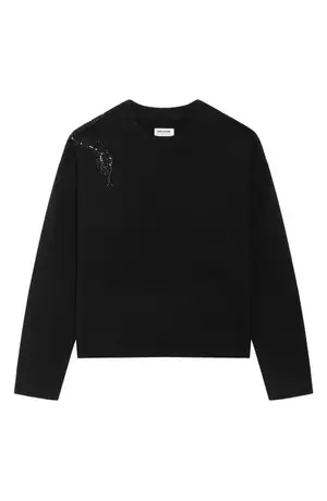Zadig&Voltaire Markuz Crewneck Wool & Cashmere Sweater