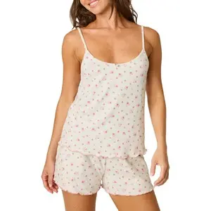 PJ Salvage Romantic Rose Cami - H Cloud