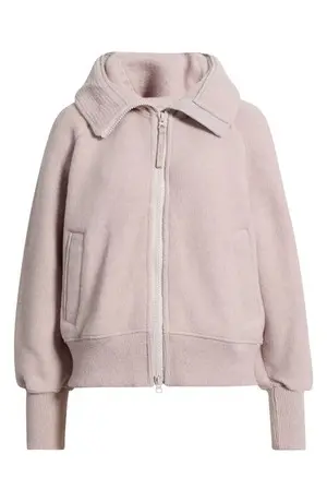 Canada Goose Kind Fleece Bomber Jacket - Lucent Rose