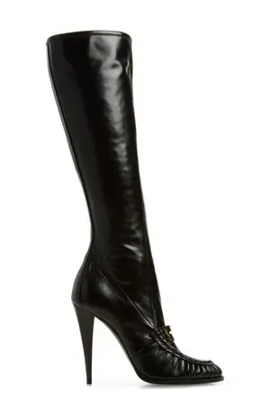 Saint Laurent Le Loafer Knee-high Boots