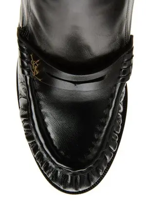 Saint Laurent Le Loafer Knee-high Boots